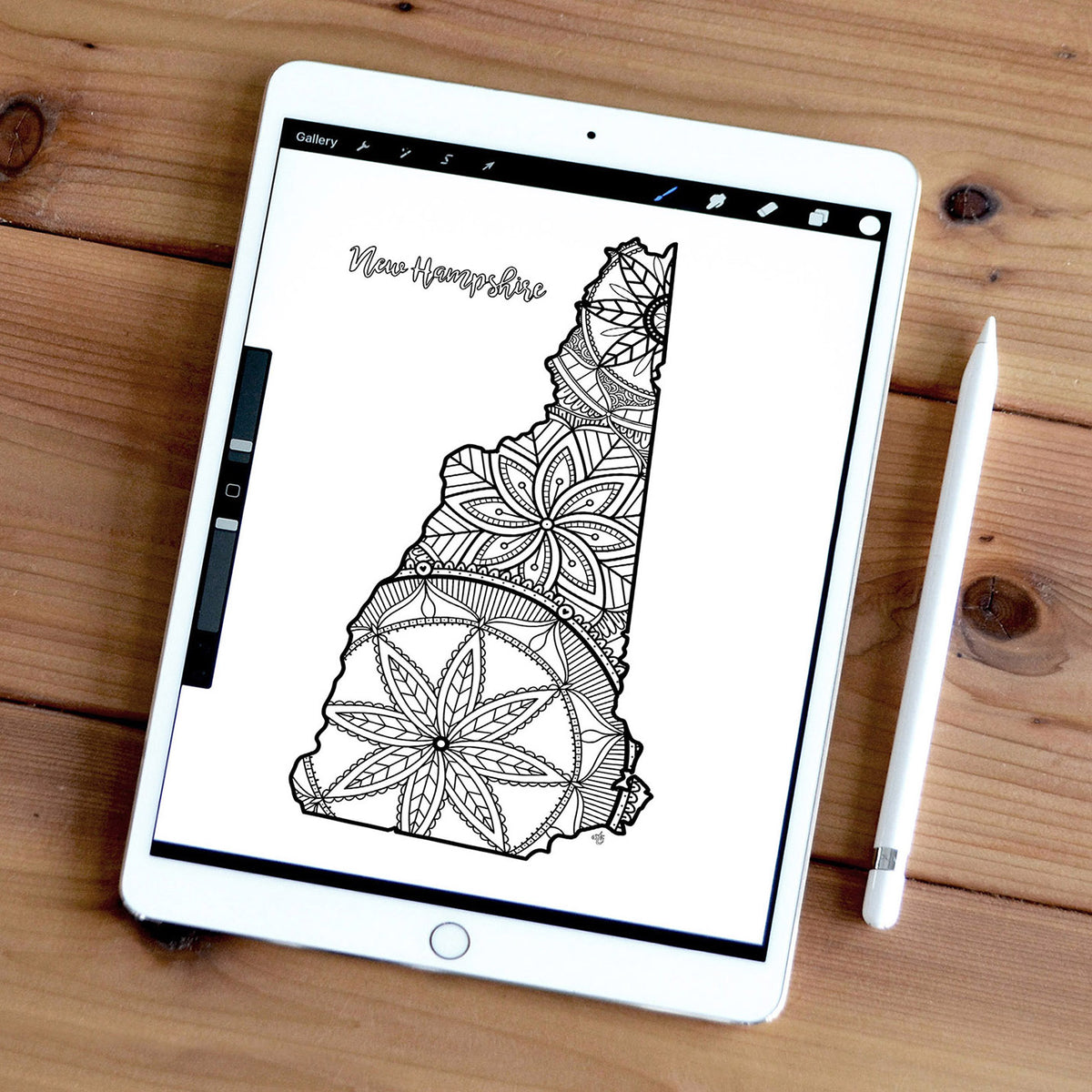 Coloring Pages | New Hampshire USA Map – Ta Muchly