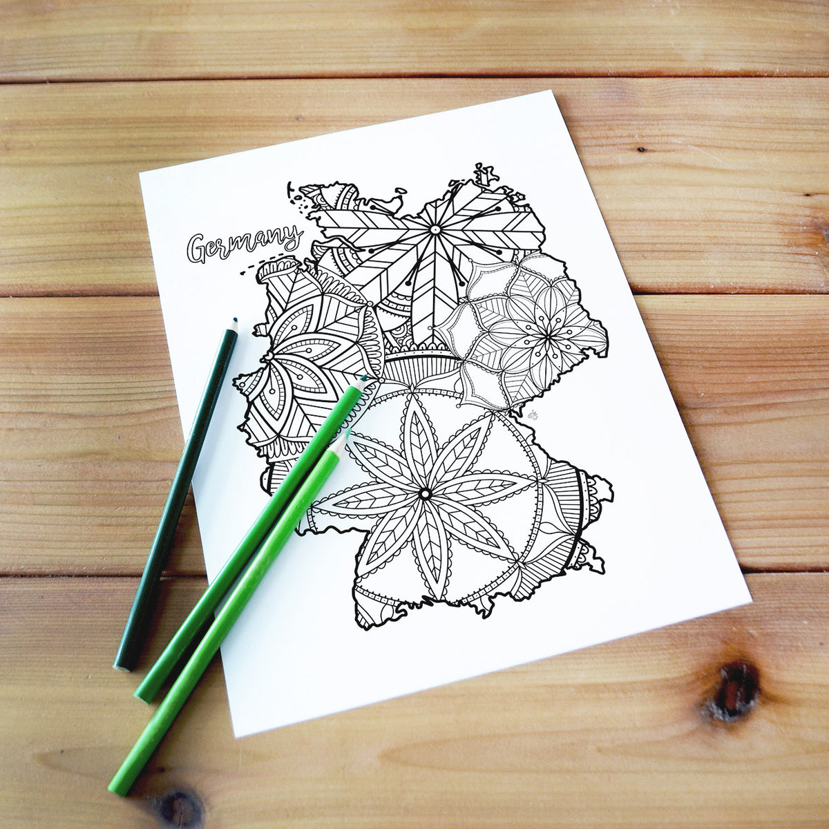 Coloring Pages | Germany Map – Ta Muchly