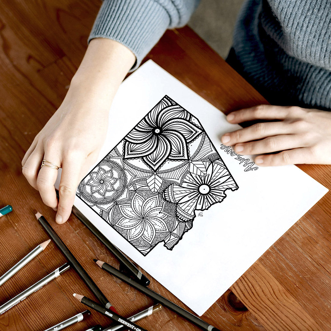 Arizona State Coloring Pages